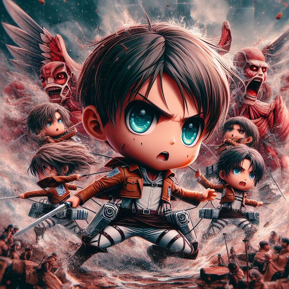 CHIBI ATTACK ON TITAN