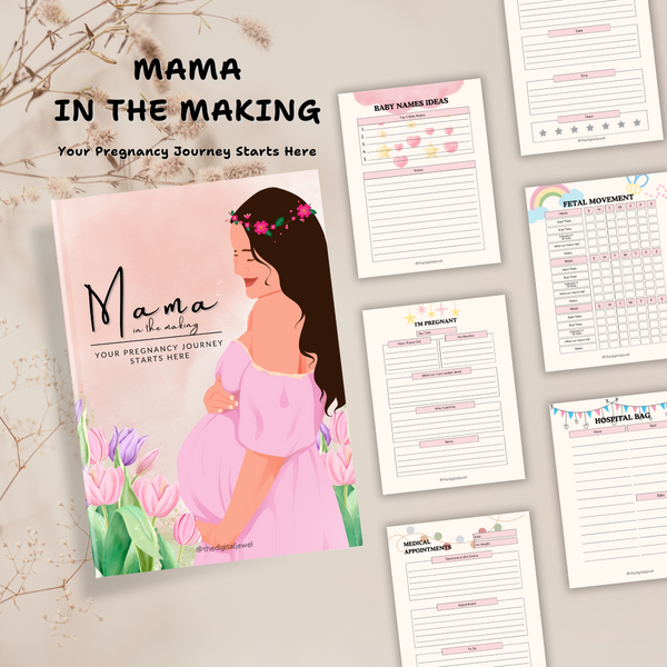 Ultimate Mom Planner Bundle: Pregnancy, Baby And Newborn Journals | The ...