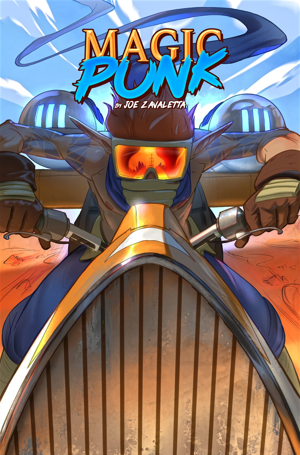 MagicPunk Comic Cover is finally here! - tripplejaz - tripplejaz