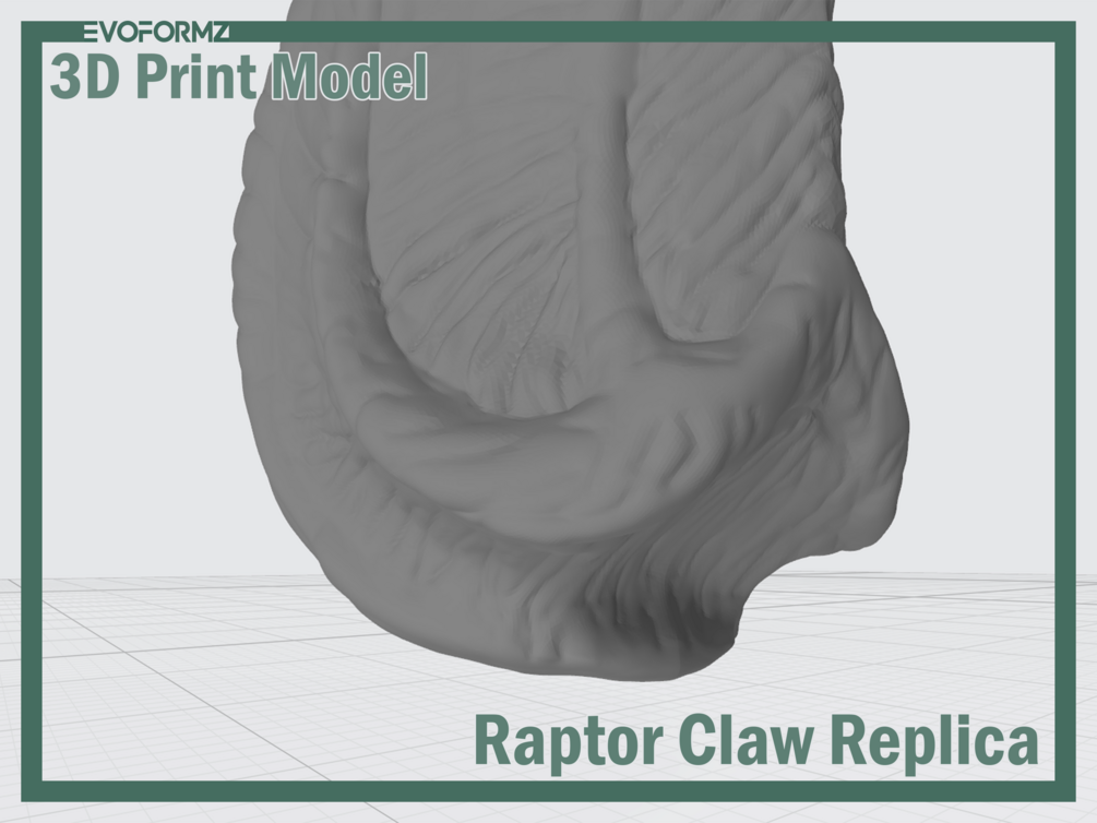 Jurassic Park 3 Raptor Claw Replica - 3D print model