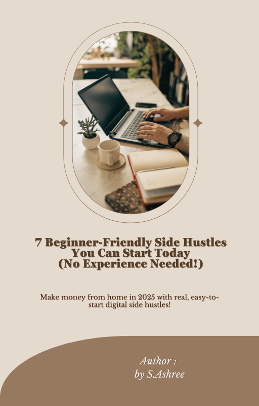 📘 7 Beginner-Friendly Side Hustles You Can Start Today (No Experience Needed!)