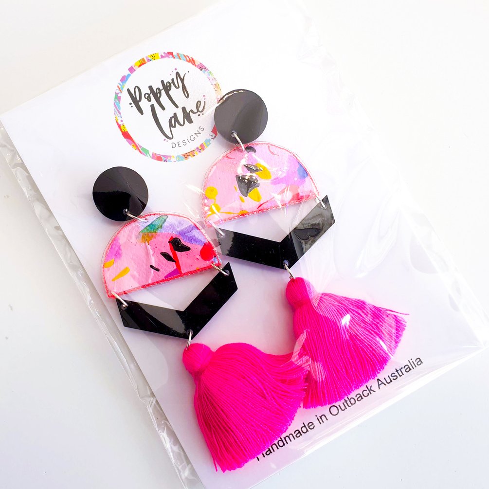 Poppy Lane Designs Earrings - Chevy Drops S5