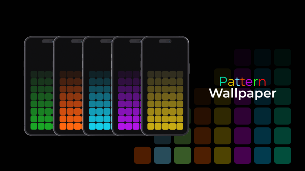 Pattern Wallpaper Pack (Black Version)