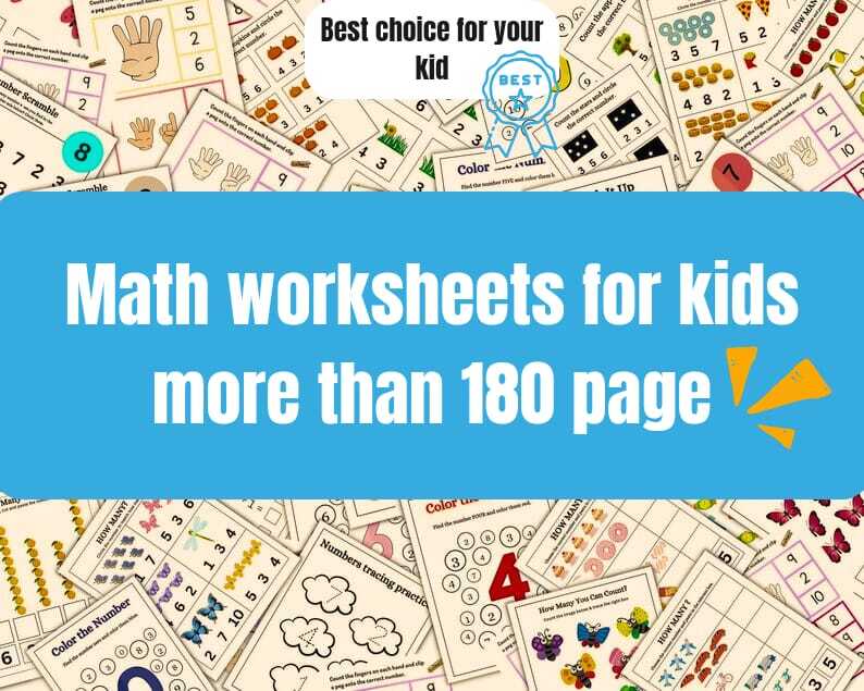 Early Learners Mega Bundle: 200 Worksheets for Preschool, Pre-K, and ...