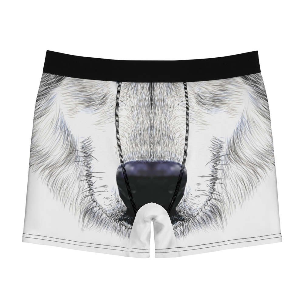 Men's Boxer Briefs Wolf style underware (funny gift) XS-3XL