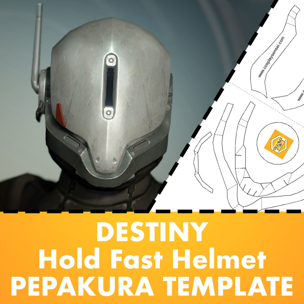 Destiny Hold Fast Helmet - PEPAKURA TEMPLATE