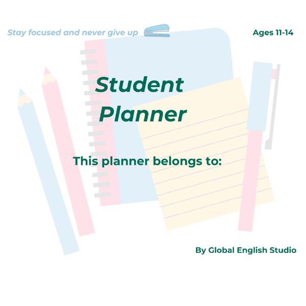 Student Planner Bundle: Printable PDF & Editable Canva Template