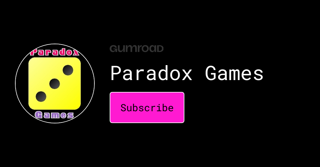 Paradox Games