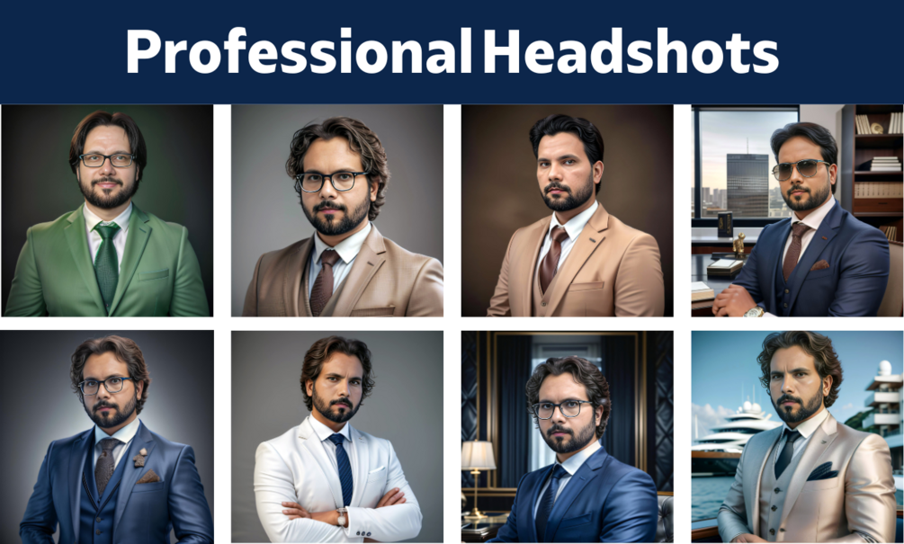 Create Professional Headshots for Corporate and Social Media