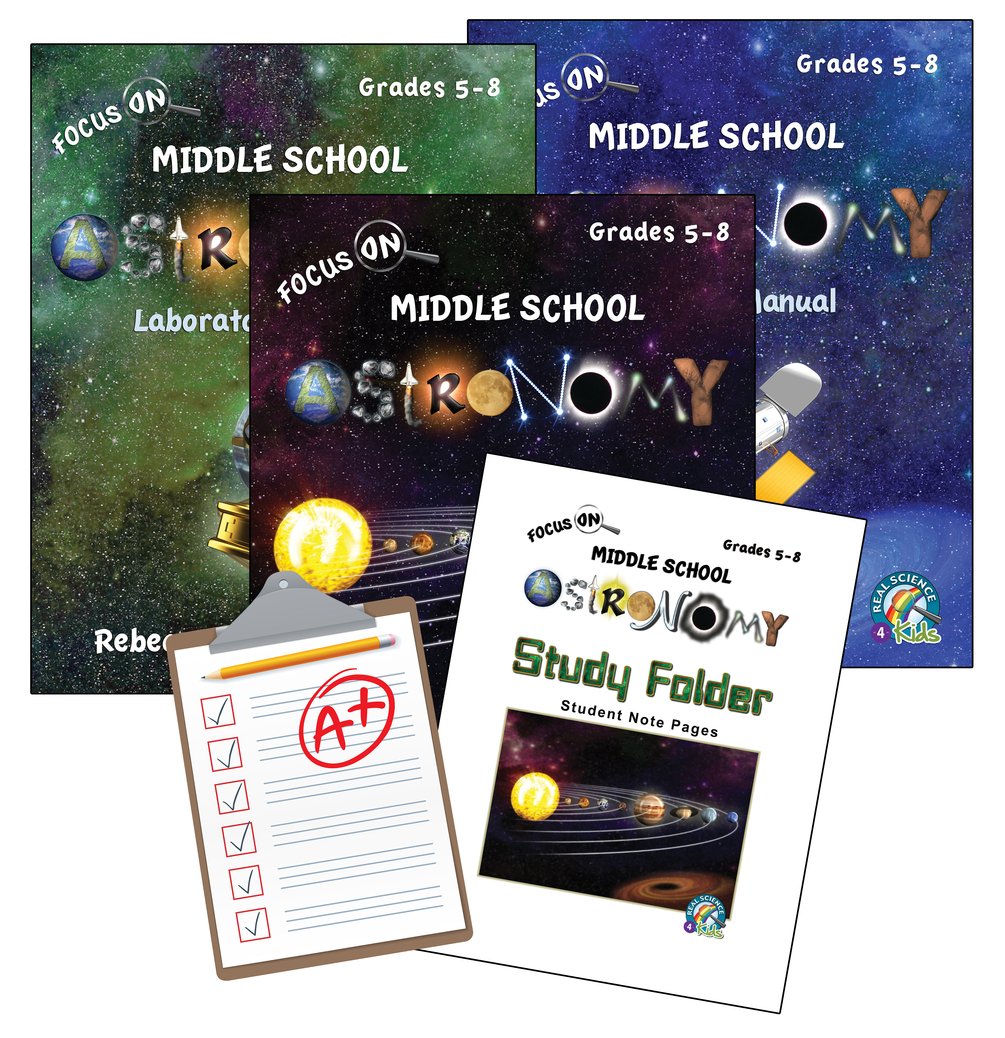 Focus On Middle School Astronomy Digital Study Bundle