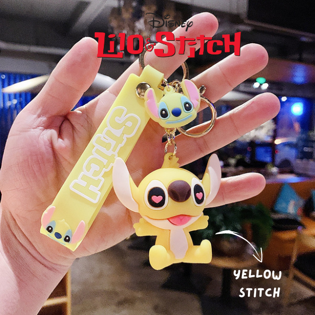 Magical Disney Lilo & Stitch Keyring: Sweet Gift for Her!