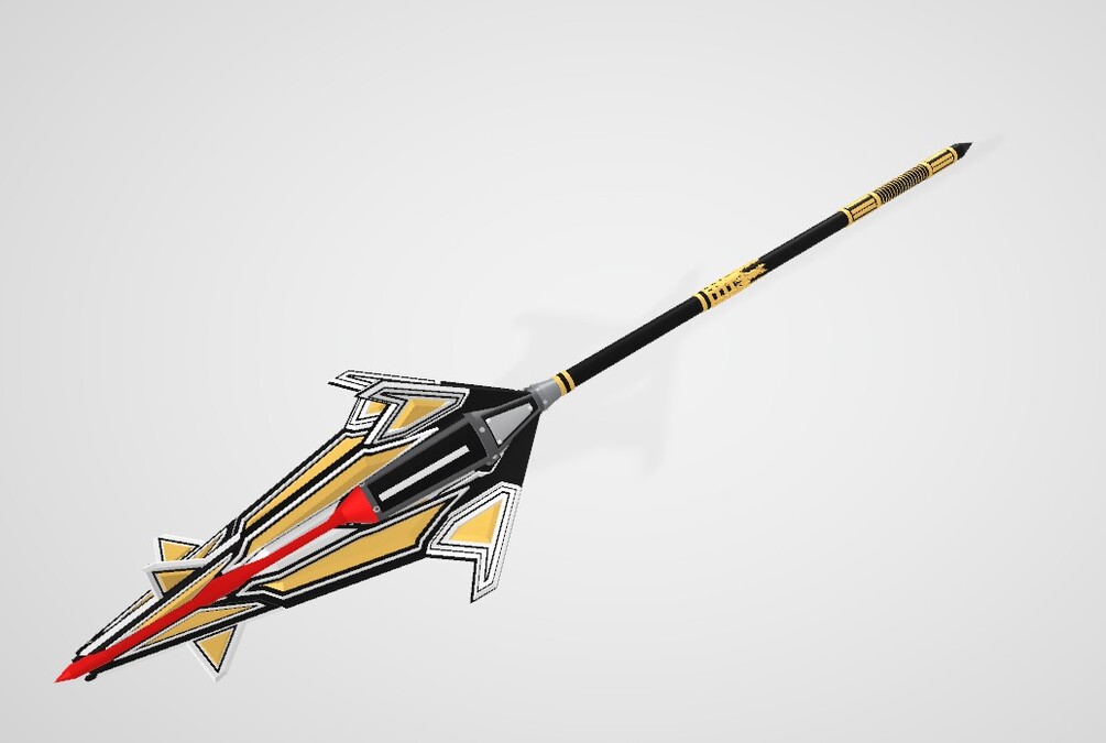 3D Gundam Spear