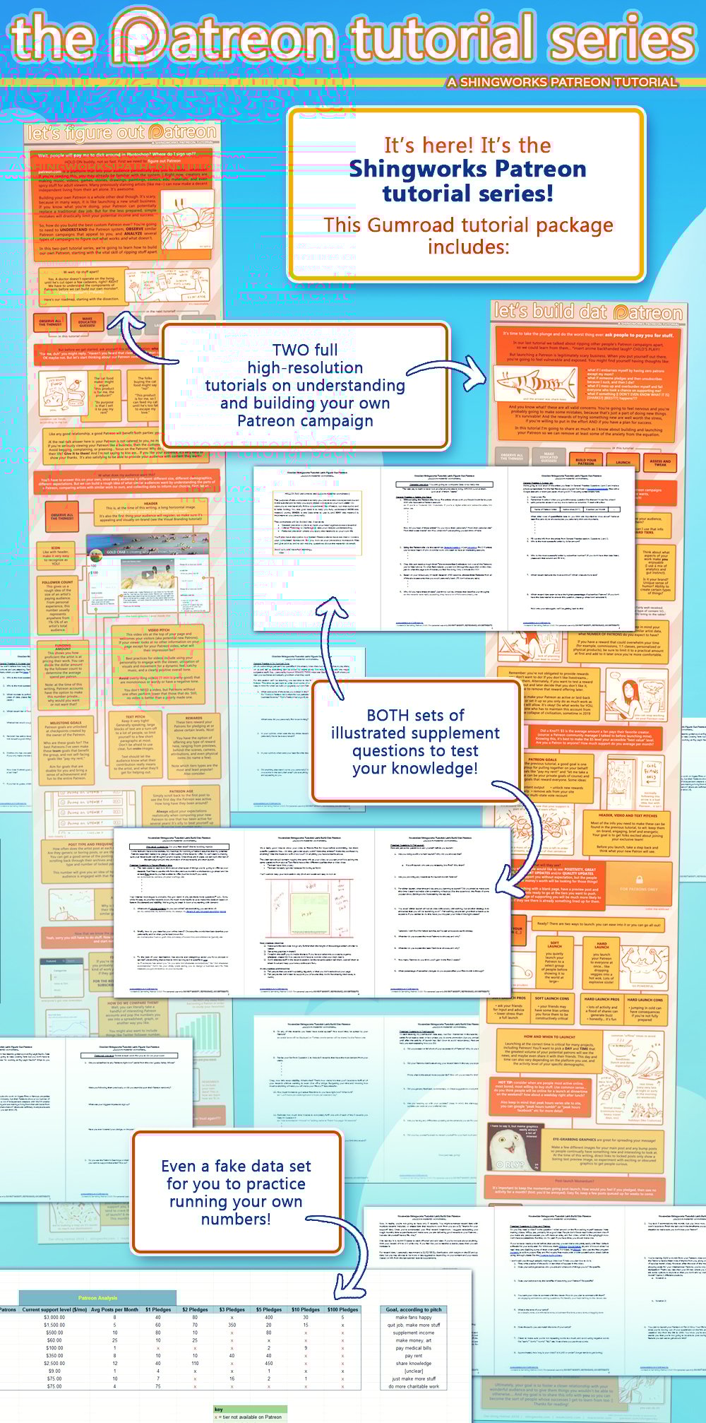Build your Patreon tutorial pack