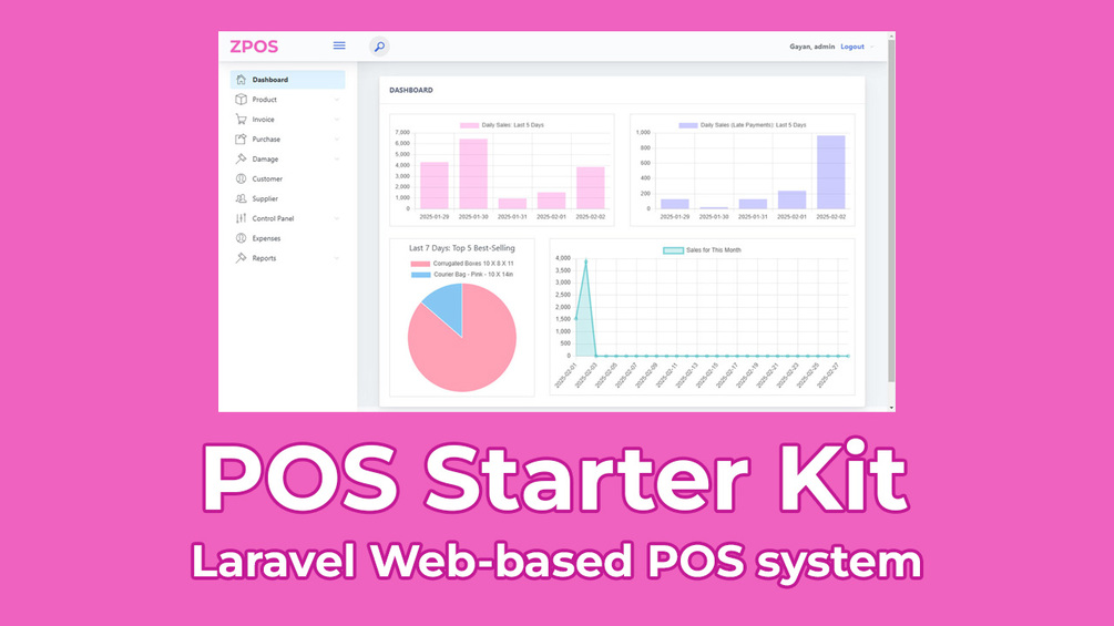 Laravel POS Starter Kit