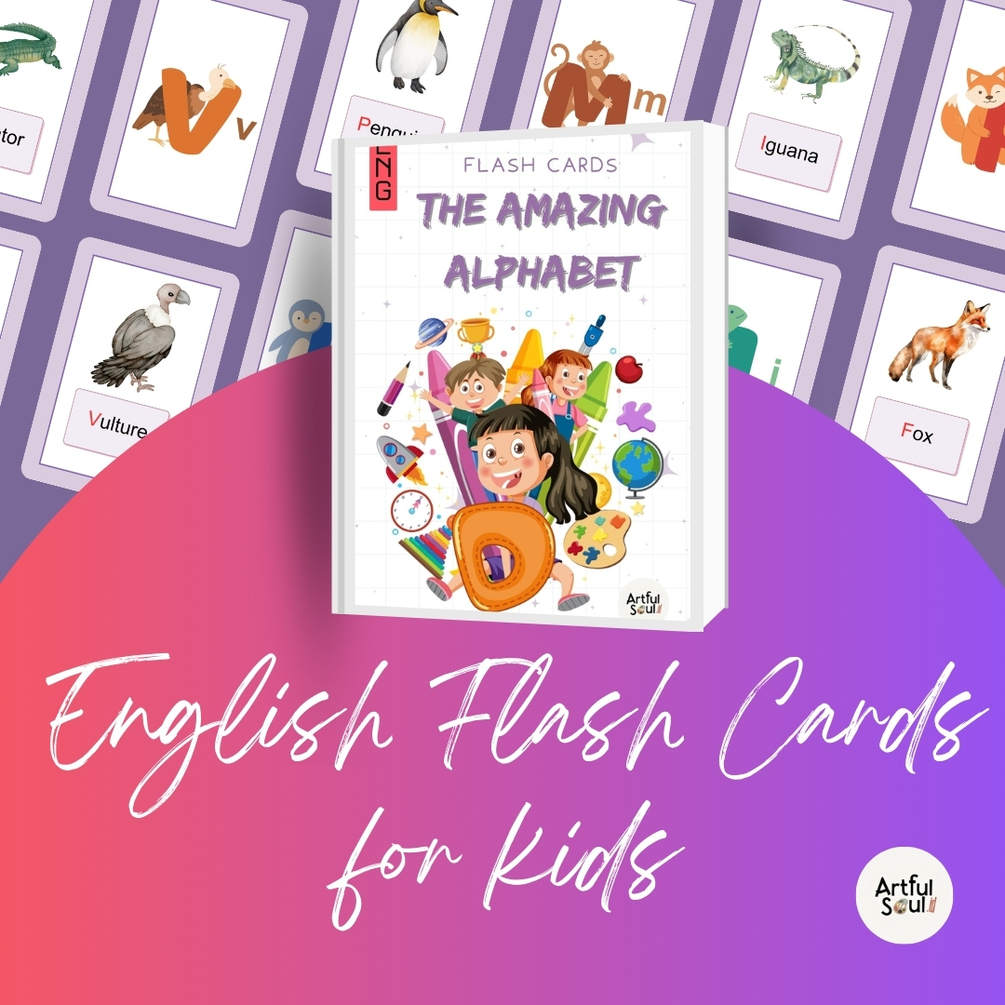 Mono Language Alphabet Recognition Flash Cards
