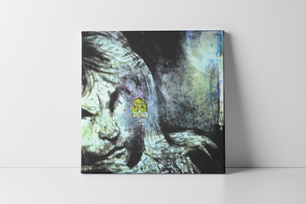 Psychedelic Beast – Dark Fantasy Animal Hallucination Print (Mask by ...