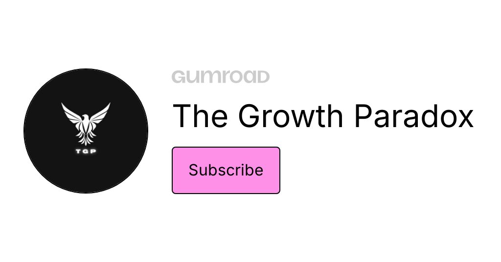 The Growth Paradox