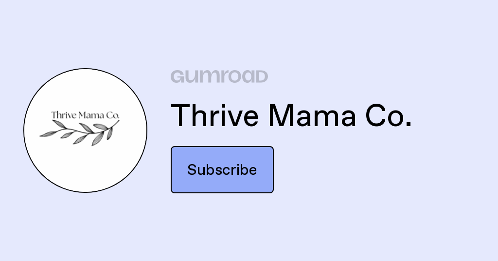 Thrive Mama Co.