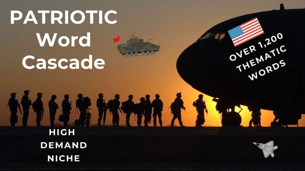 Patriotic Word Cascade