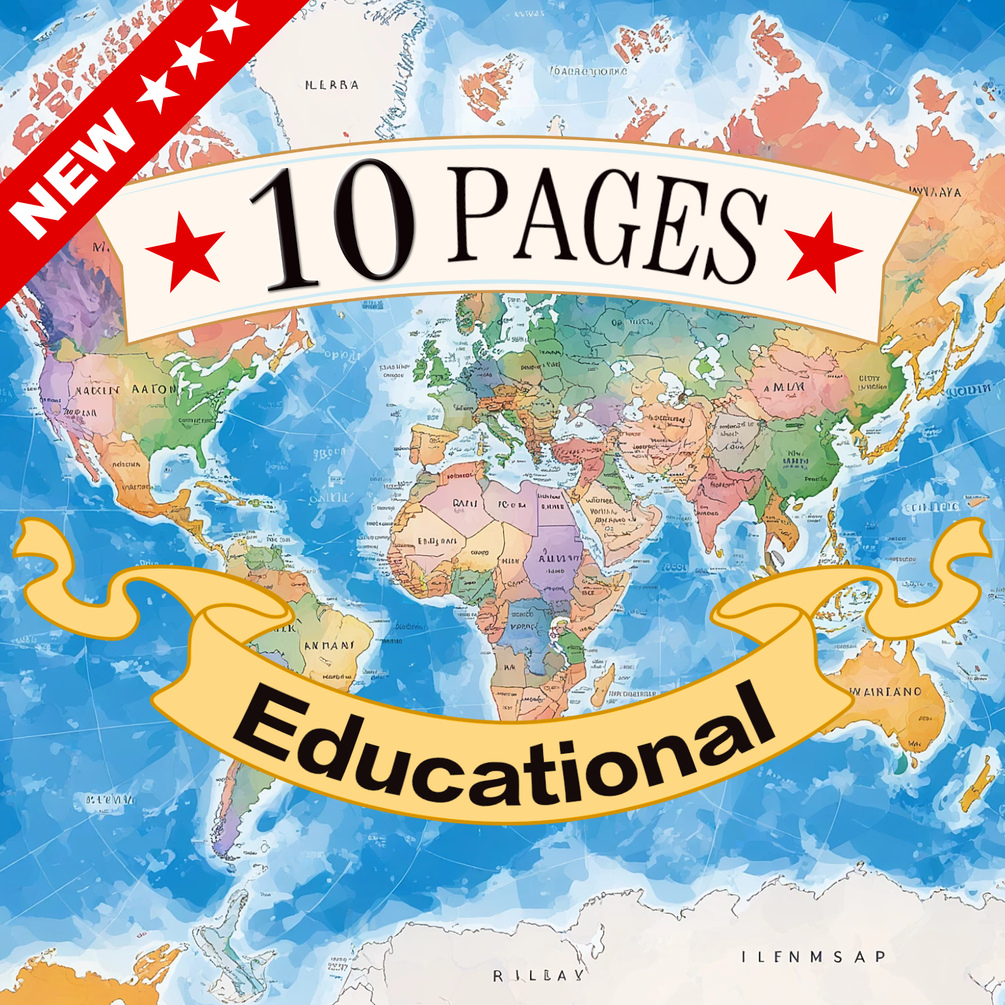 Educational - Kids' Coloring Book