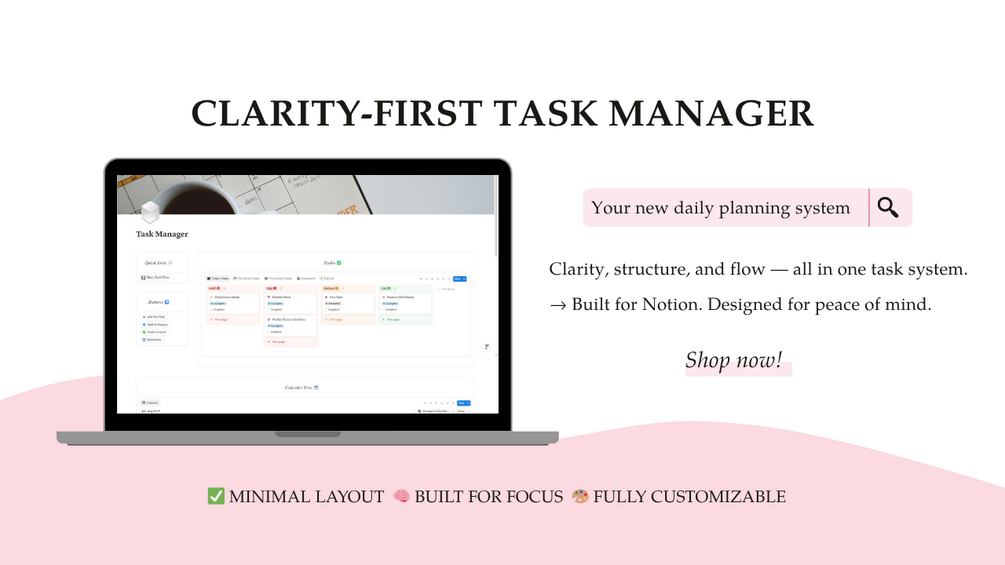Simple Task Manager – A Clean, No-Stress Space to Get Things Done
