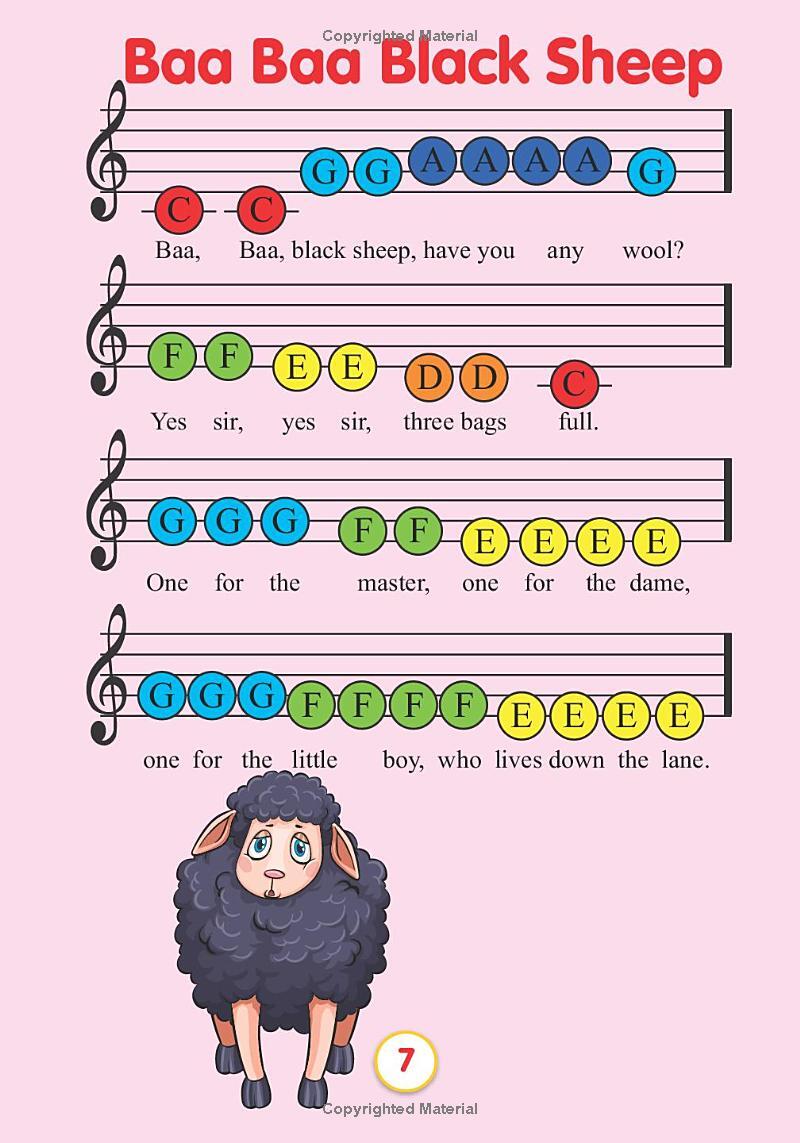 Big Color-Coded Songbook for 8 Note Bell Set: 78 Easy-to-Play Songs