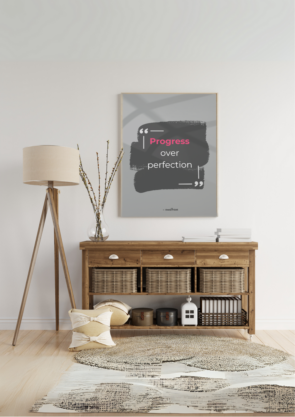The Progress Pack: 5 Minimalist Quote Posters for Focus & Ambition