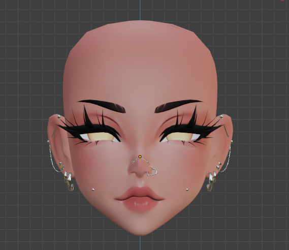 Natural makeup (textures for suki head by nessy) updated