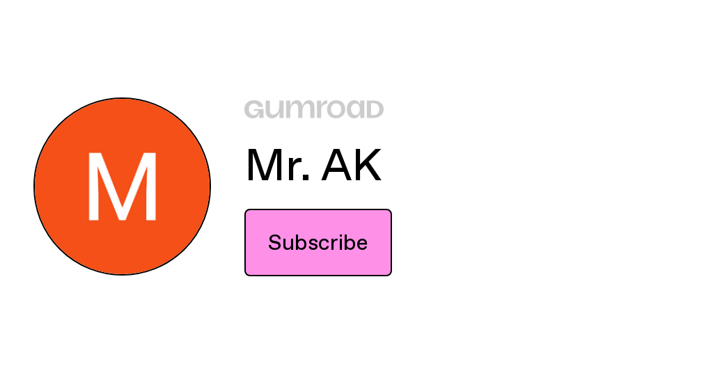 Mr. AK