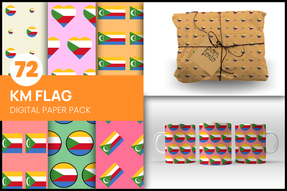 KM Flag Seamless Patterns
