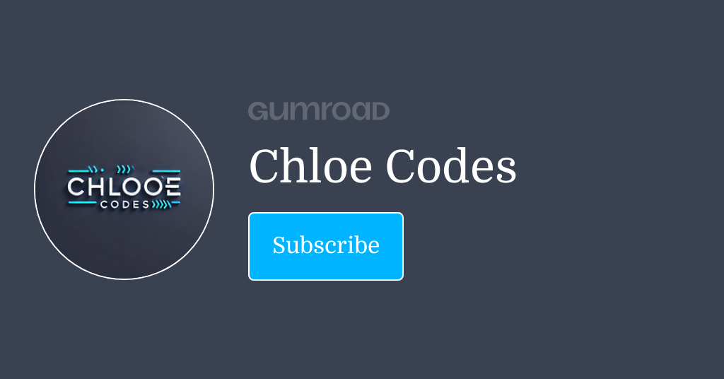 Chloe Codes
