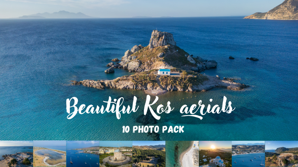 Beautiful Kos aerials: 10 Photo Pack
