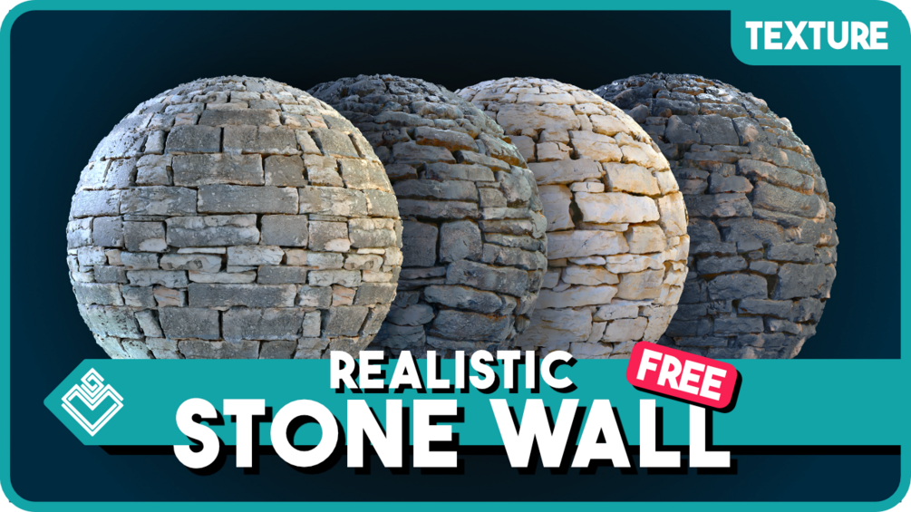 Realistic Stone Wall Textures - FREE