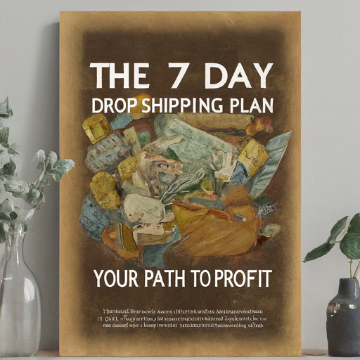 7 day drop shipping plan: your path to profit