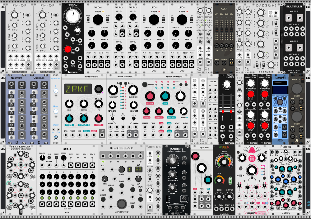 VCV Rack Basic Templates