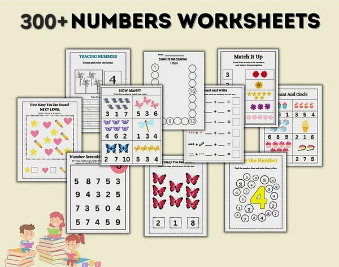 Kids Learning Worksheet