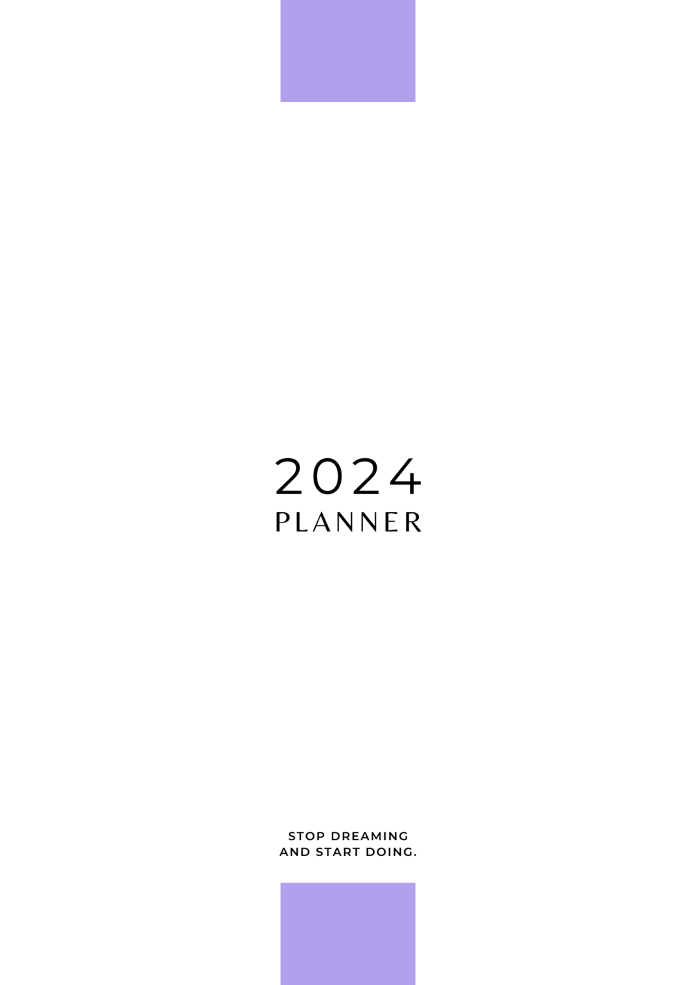 2024 Planner - Start your Journey now!