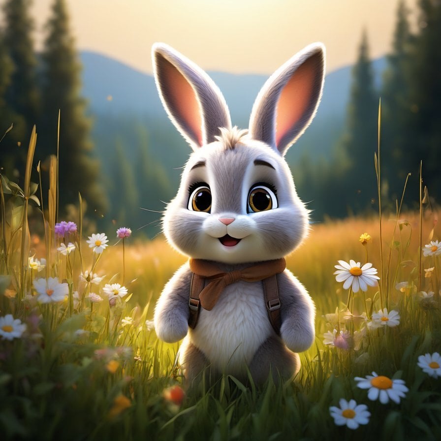 Benny the Brave Bunny - Kids Story