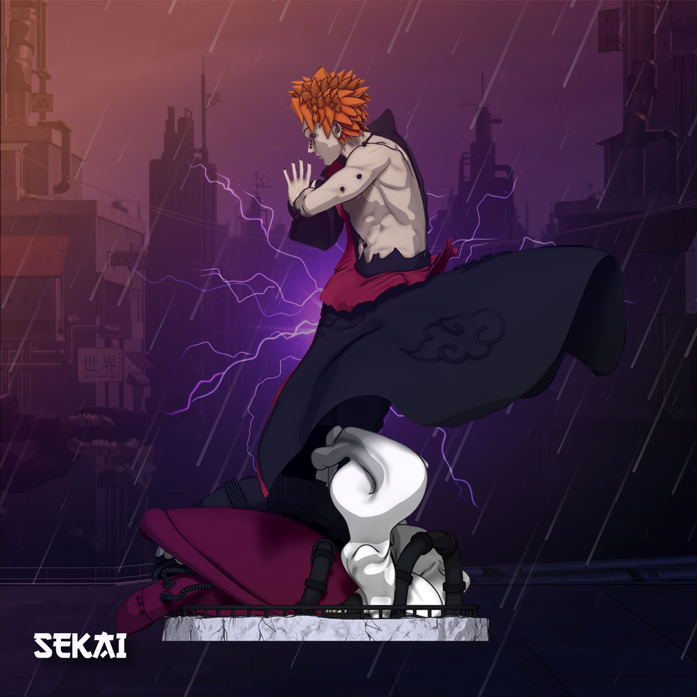 Pain Sculpture and Bust - Sekai 3D Models - Tested and Ready for 3D ...