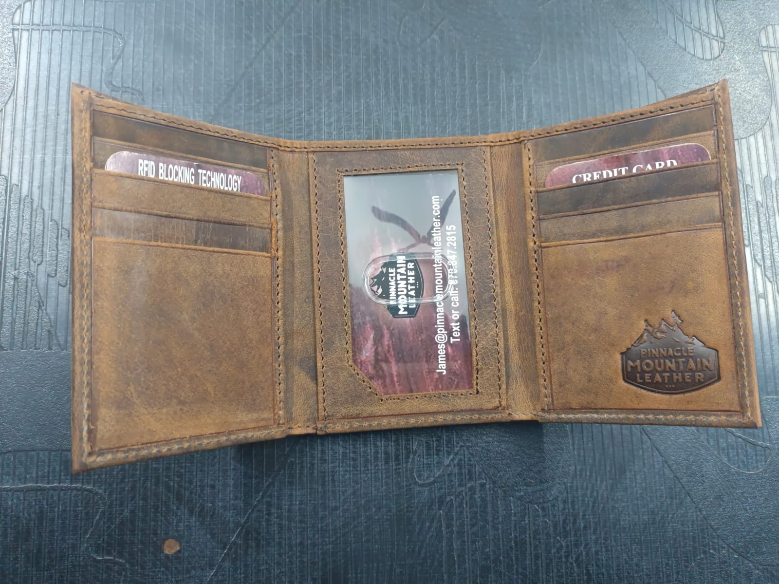 Handmade American Flag Wallet | 3 Styles | Customized for Free