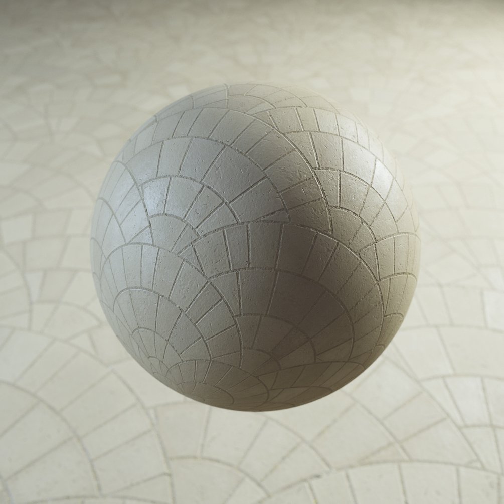 4K Tileable European Cobblestone Texture Maps