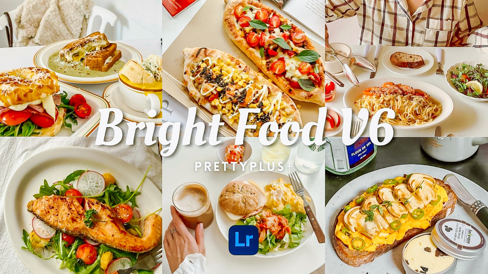 Bright Food V6 - Lightroom Preset | iOS & Android | PC Windows & Mac