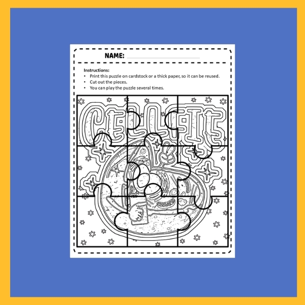 Science | Chemistry Quotes Jigsaw Puzzle Template - Fun Science Games ...