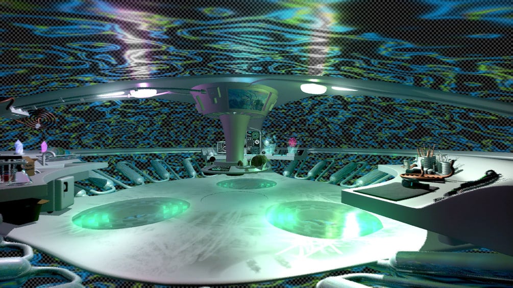 Hyperion [Flying Saucer UFO Visuals]