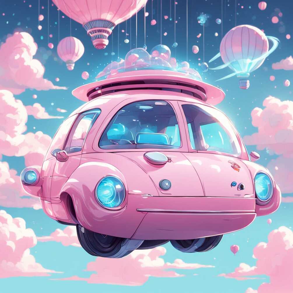 Cute Flying Car