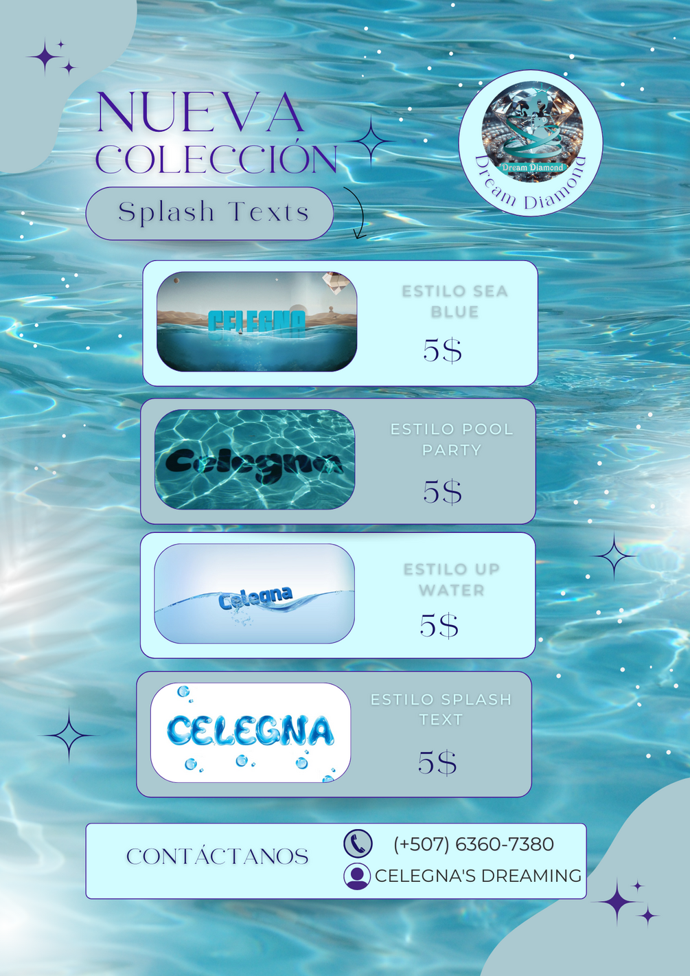 Textos Personalizables - Splash Texts