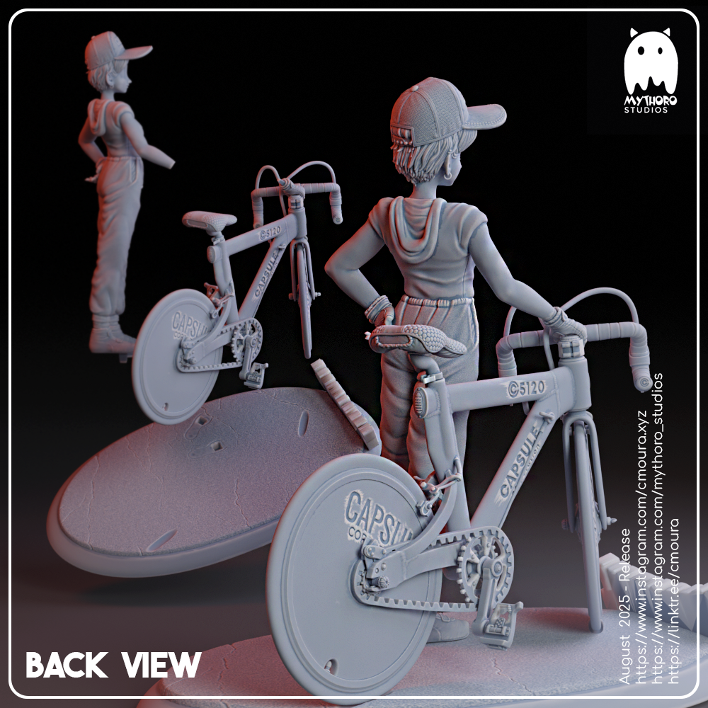 Bulma with Bike 1:12