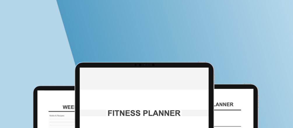 Ultimate Fitness Transformation: Fitness Planner (iPad friendly ...