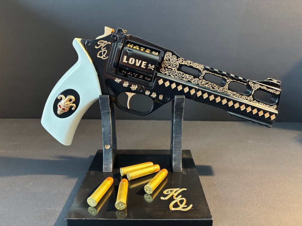 Harley Quinn Revolver STL + Assembly Manual PDF