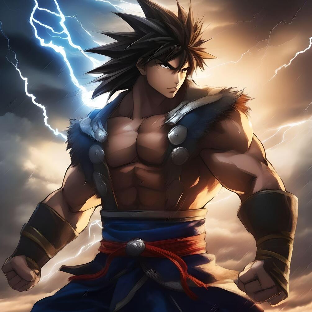 Anime picture of Thunder M New character